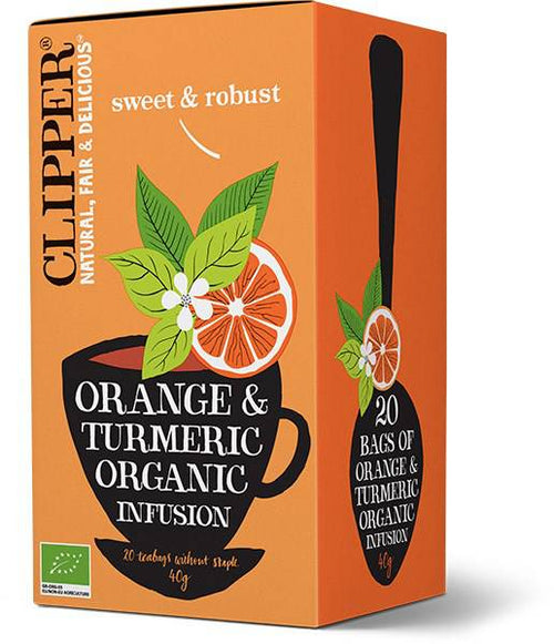 Clipper Orange & Turmeric 20 pss