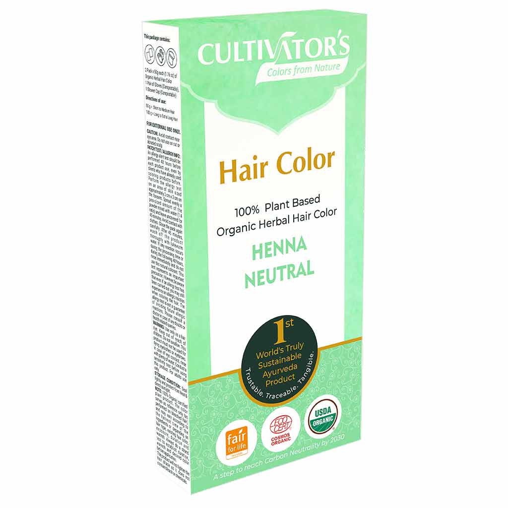 Cultivators Hair Colour Henna Neutral - Kasvihiusväri 100 g