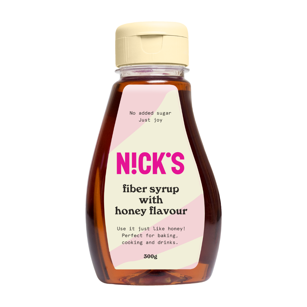 Nick's Fiber Syrup Honey Flavor - Hunajanmakuinen Siirappi 300 g - poi