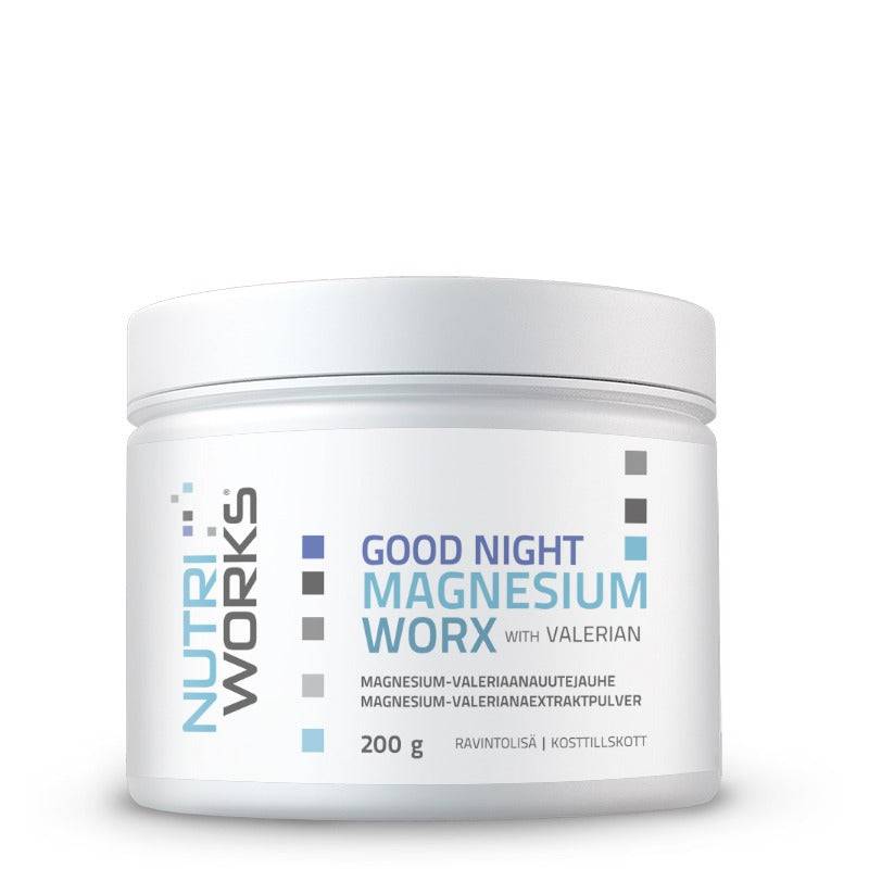 Nutri Works Good Night Magnesium WorX With Valerian - Magnesium-Valeri