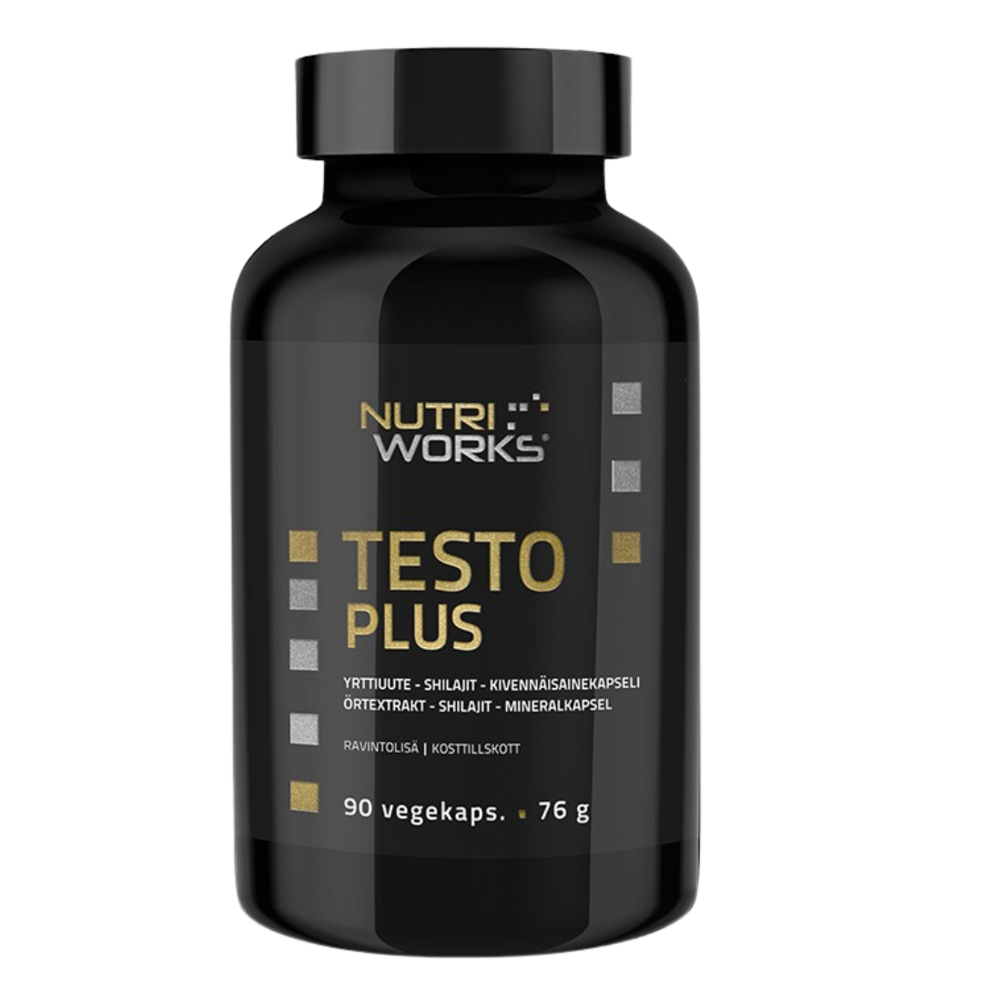 Nutri Works Testo Plus 90 kaps. - erä