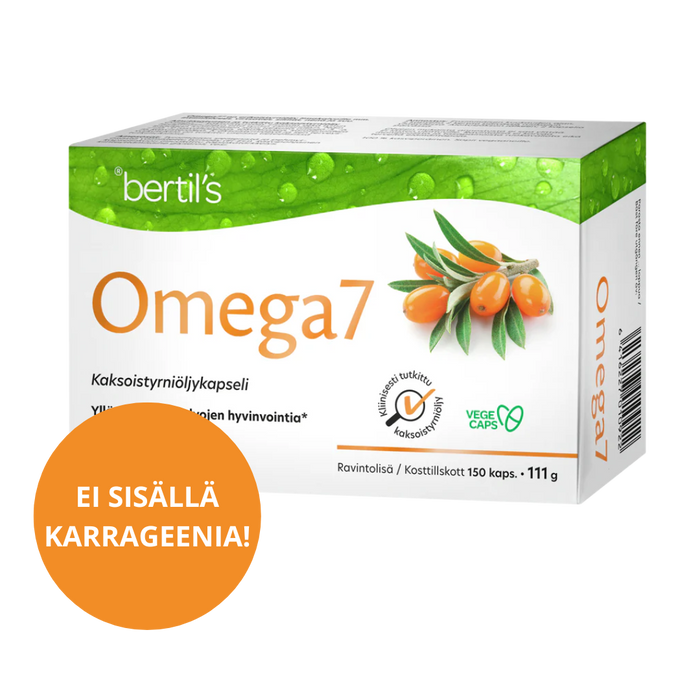 Omega-7 Rasvahapot Nopeasti Netistä - Sinunapteekki.fi