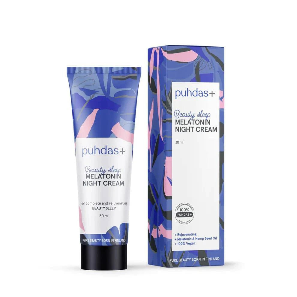 Puhdas+ Beauty Sleep Melatonin Night Cream 30 ml