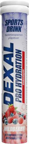 Dexal Pro Hydration Wildberry - urheilujuoma 18 poretablettia - erä